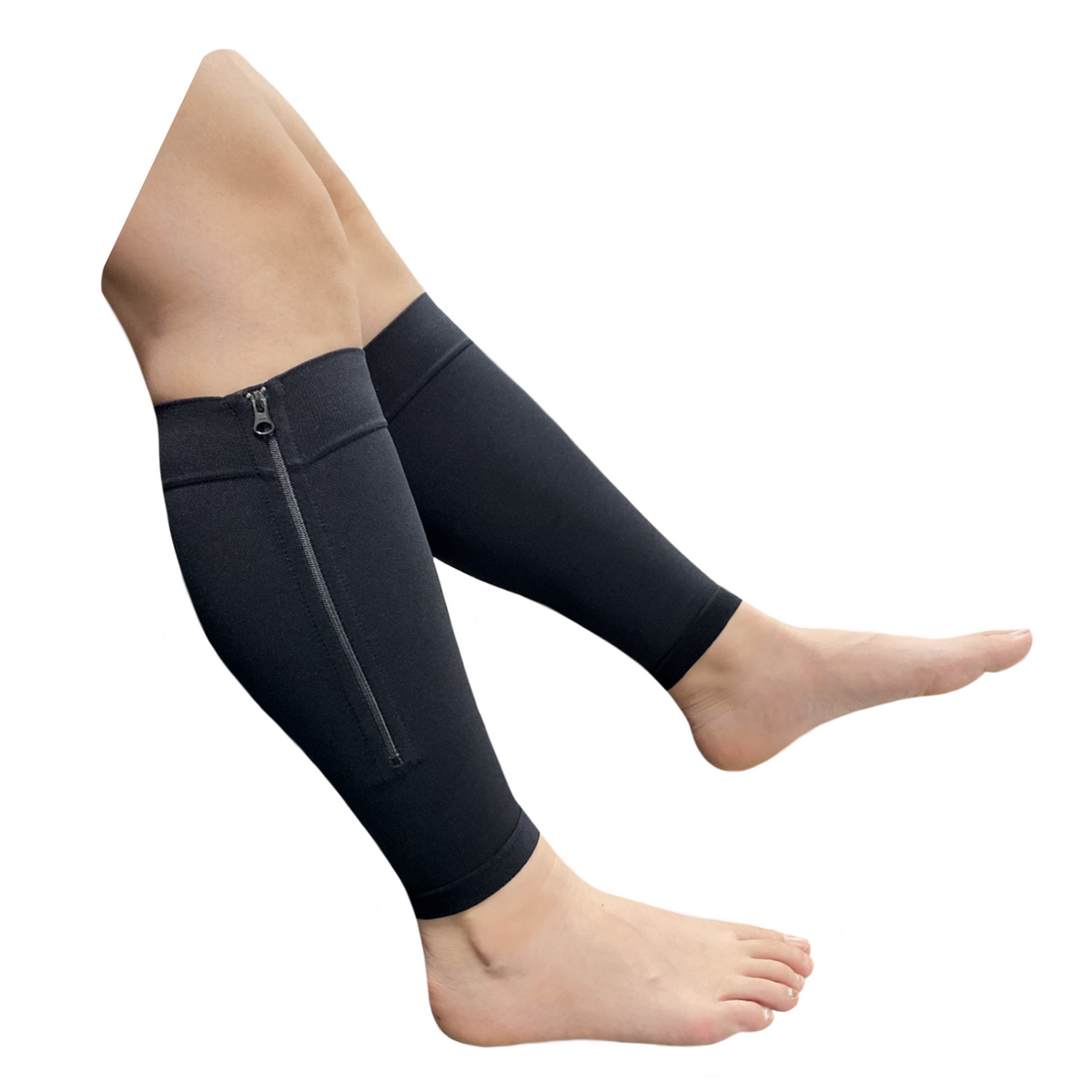 Seniors Care Footless 20-30 mmHg Compression Shin Calf Leg Men Women 1 ...